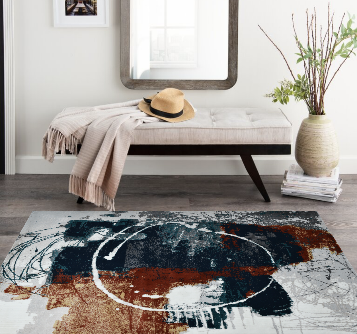 74% off on Urban Strada Artistic Rug | OneDayOnly