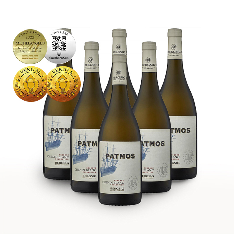 25% off on Bergsig 6x Patmos Chenin Blanc 2021 | OneDayOnly