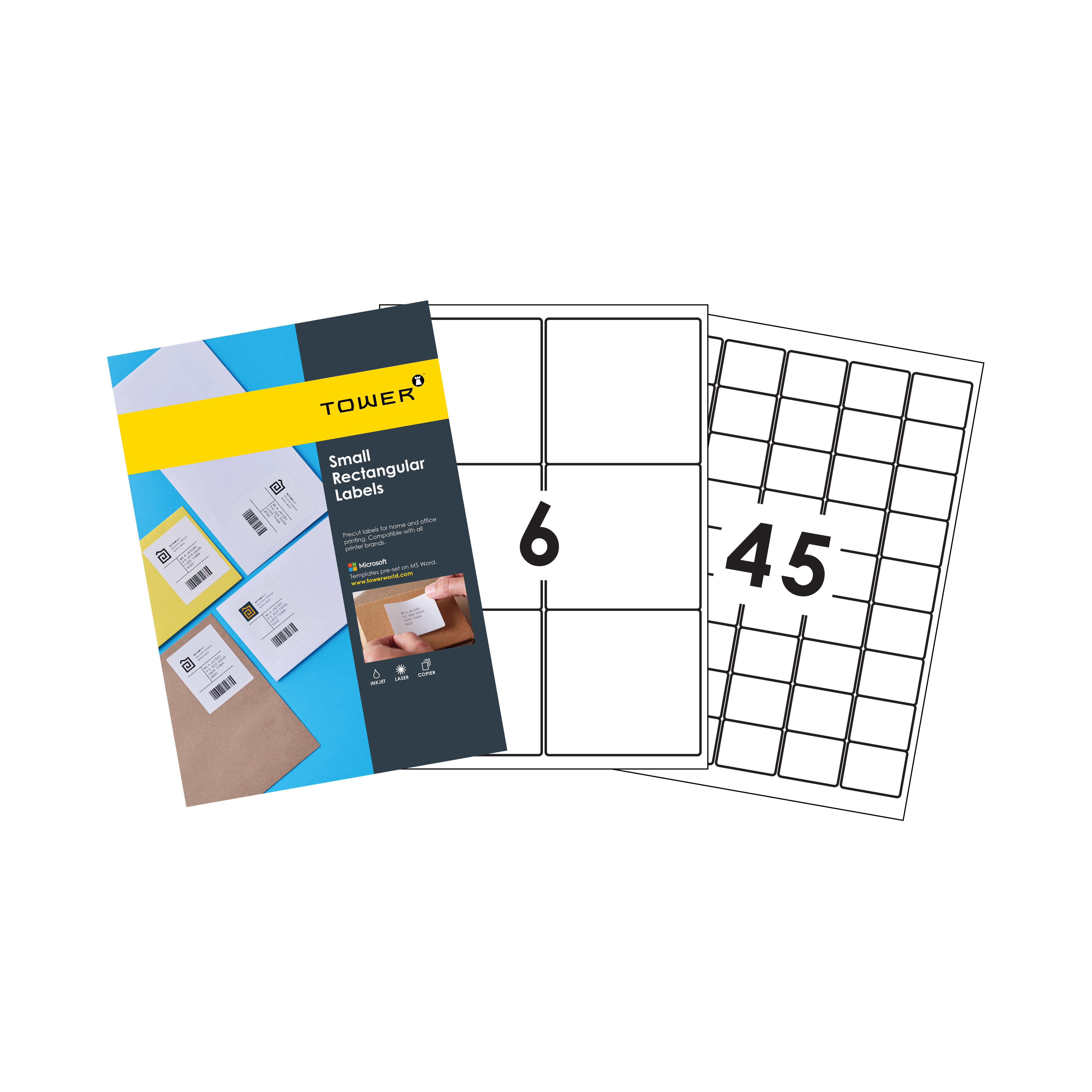 46% off on Tower A4 Printable Label Sheets | OneDayOnly