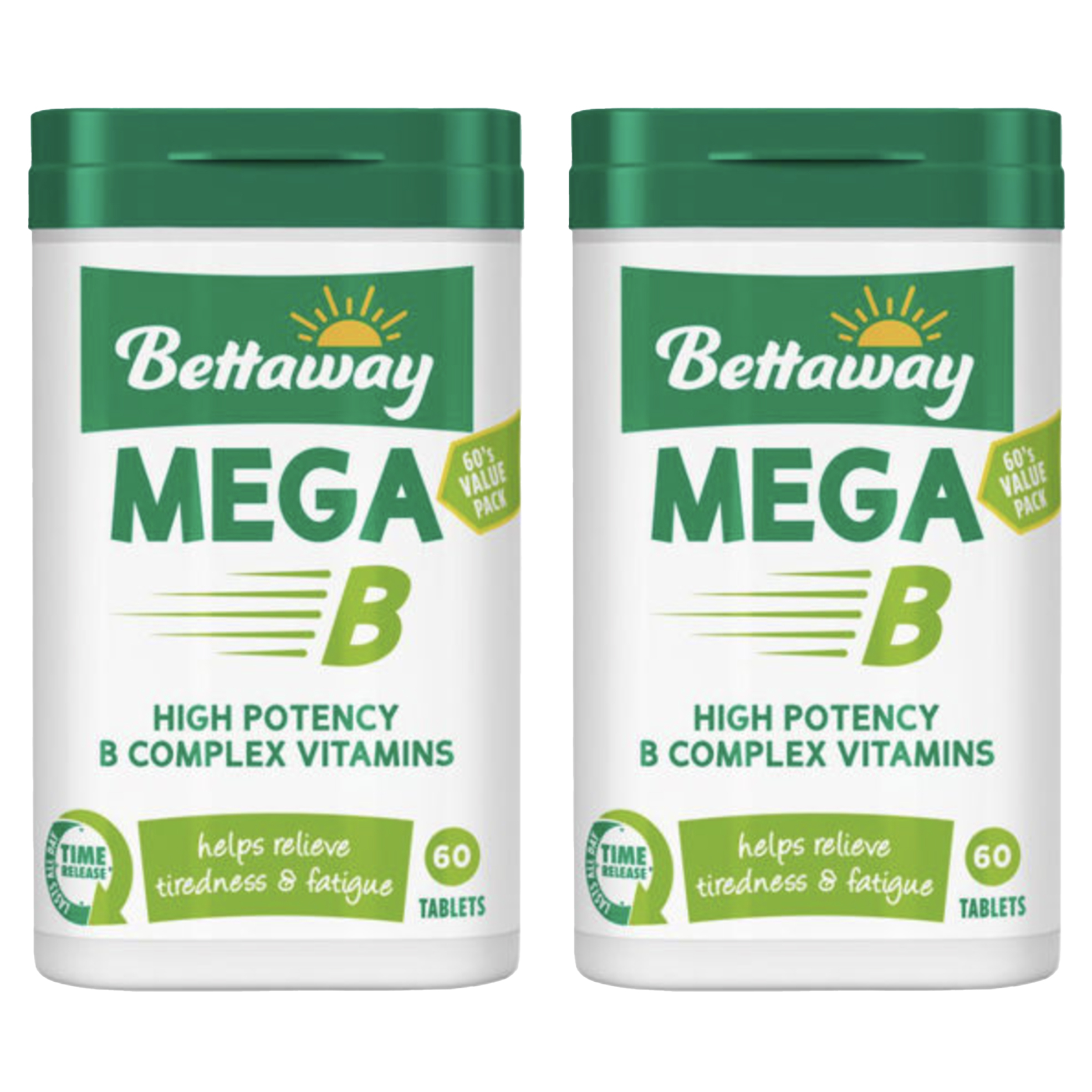 23% off on Bettaway 2x 60's Mega-B Tablets | OneDayOnly