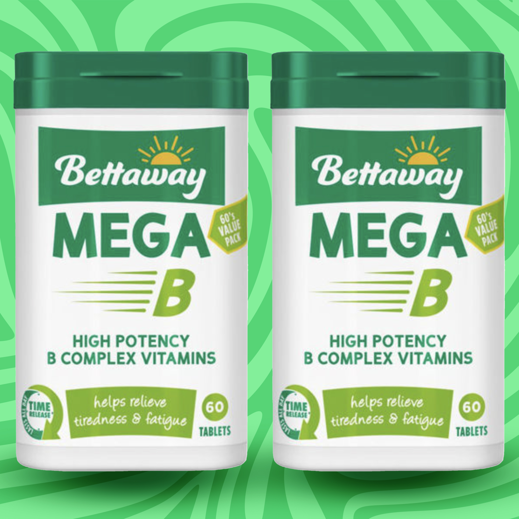 17% off on Bettaway 2x 60 Mega-B Tablets | OneDayOnly