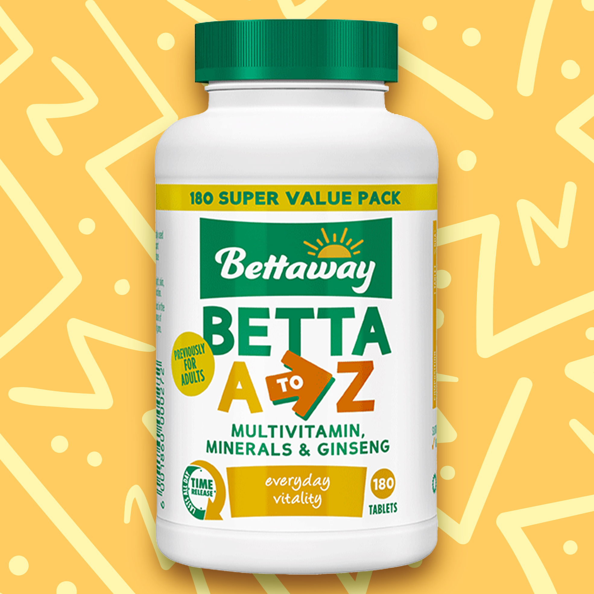 14% off on 180x Betta A-Z Multivitamin Tablets | OneDayOnly