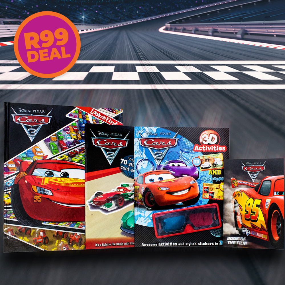 78% off on Cars Activity & Story Book Bundle | OneDayOnly