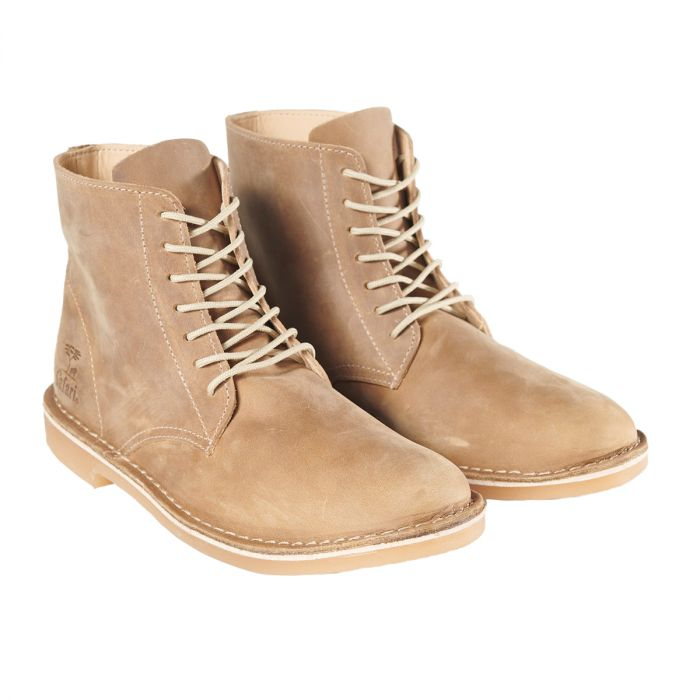 34% off on Men's Leather Taupe Timber Boots | OneDayOnly