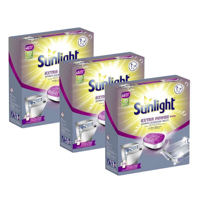 Sunlight 3x Dishwashing Tablets | OneDayOnly