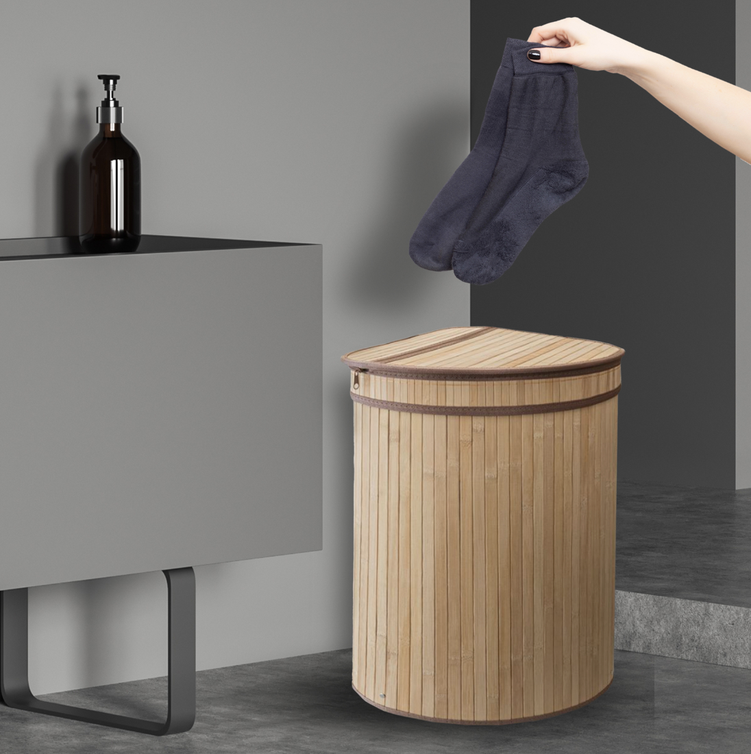 29% off on Creative Deco 75L Bamboo Basket | OneDayOnly