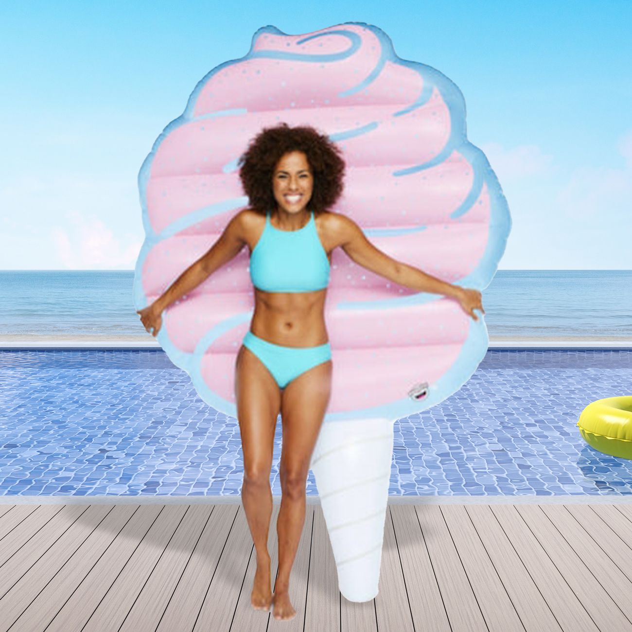 46% off on Big Mouth Cotton Candy Pool Floats | OneDayOnly