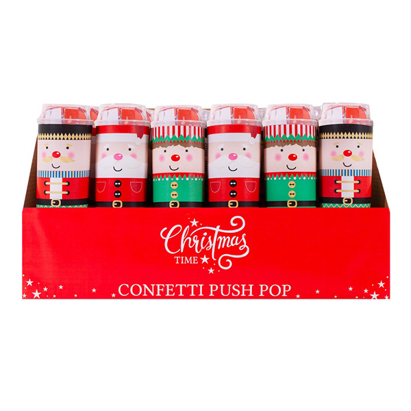 40% off on Christmas Time 24x Confetti Crackers | OneDayOnly
