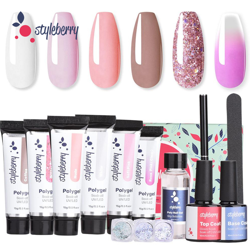 54% off on Polygel Nail Extension Kit | OneDayOnly