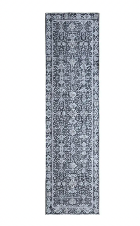 53% off on Washed Black Runner Rug | OneDayOnly