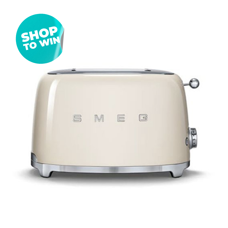 35% off on 50's Style Cream 2 Slice Toaster | OneDayOnly