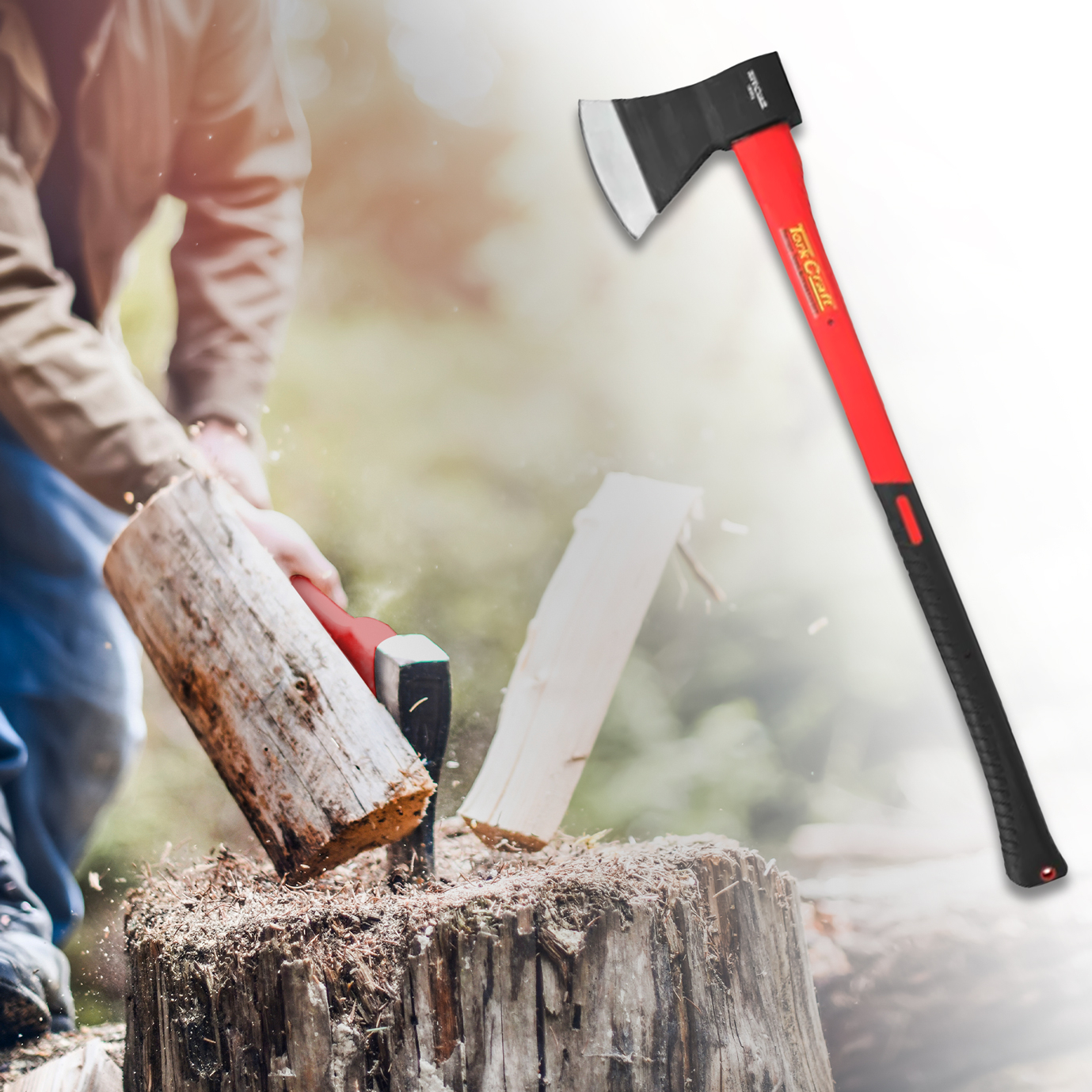 24% off on Tork Craft 860mm Axe Felling | OneDayOnly