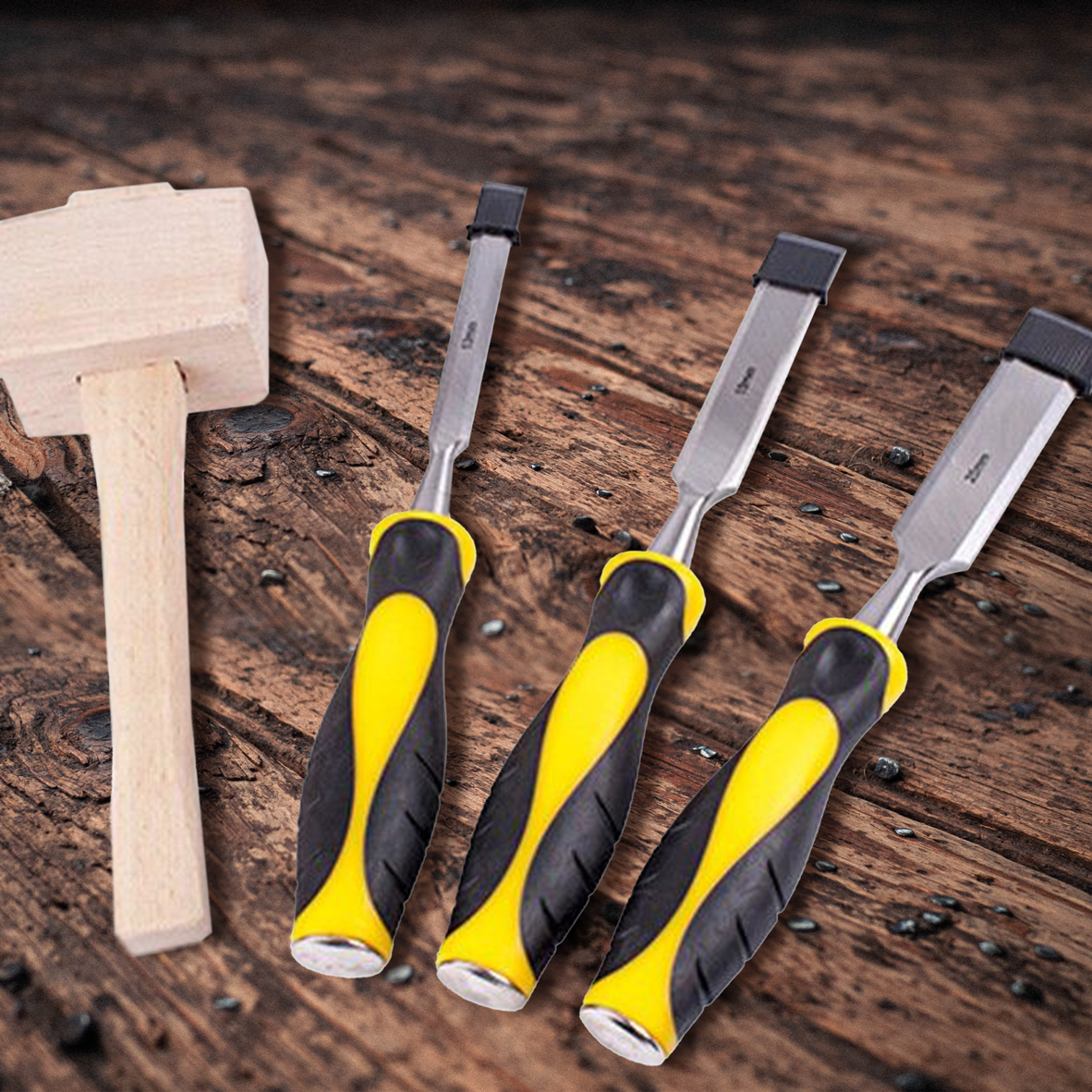 23% off on Chisel Set with Mallet Blister | OneDayOnly