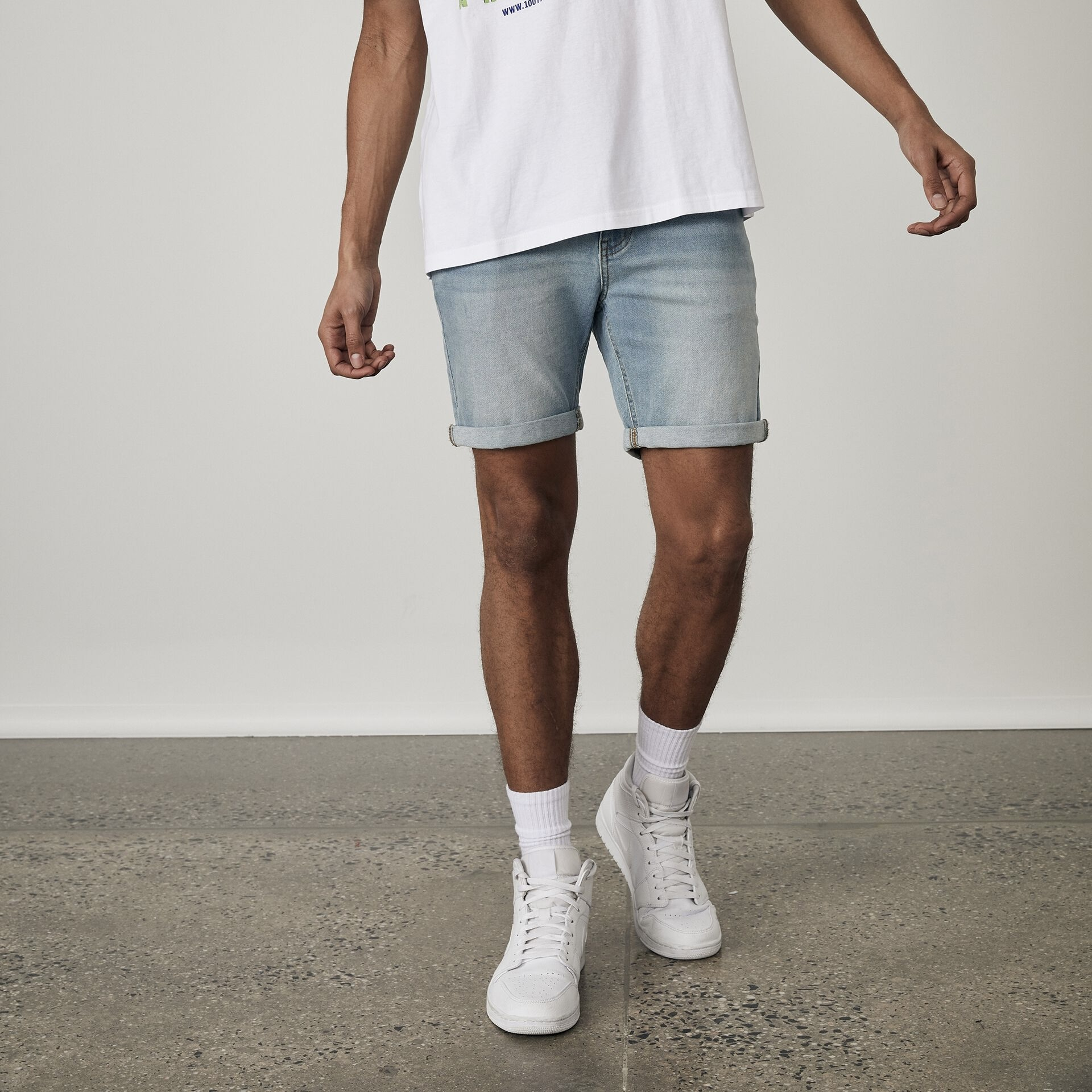 46% off on Factorie Men's Slim Denim Shorts | OneDayOnly