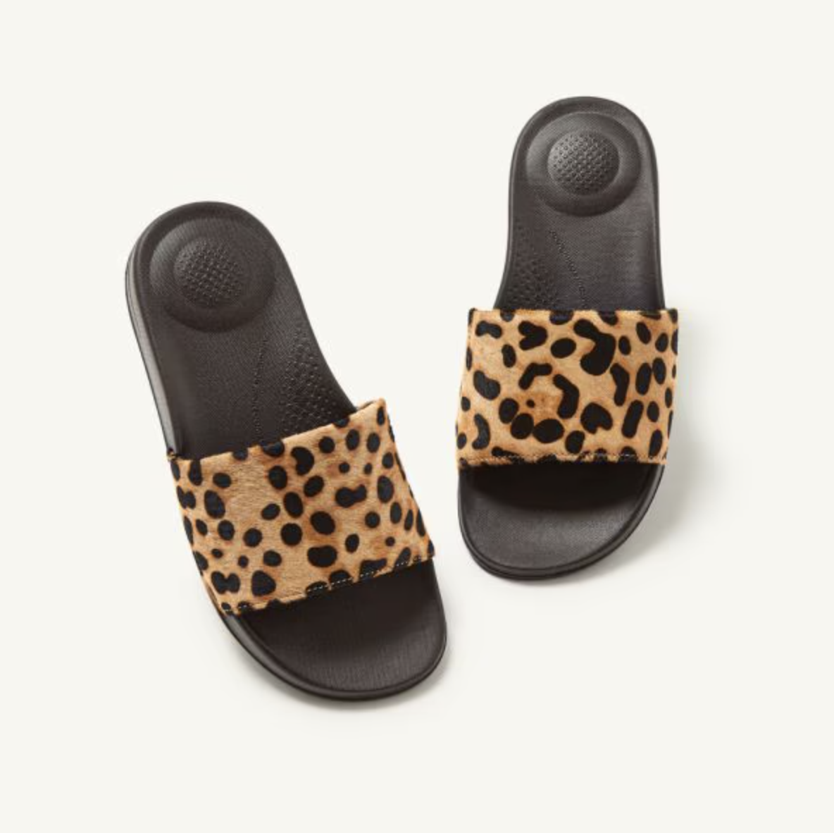 18% off on Ladies iQushion Leopard Print Slides | OneDayOnly