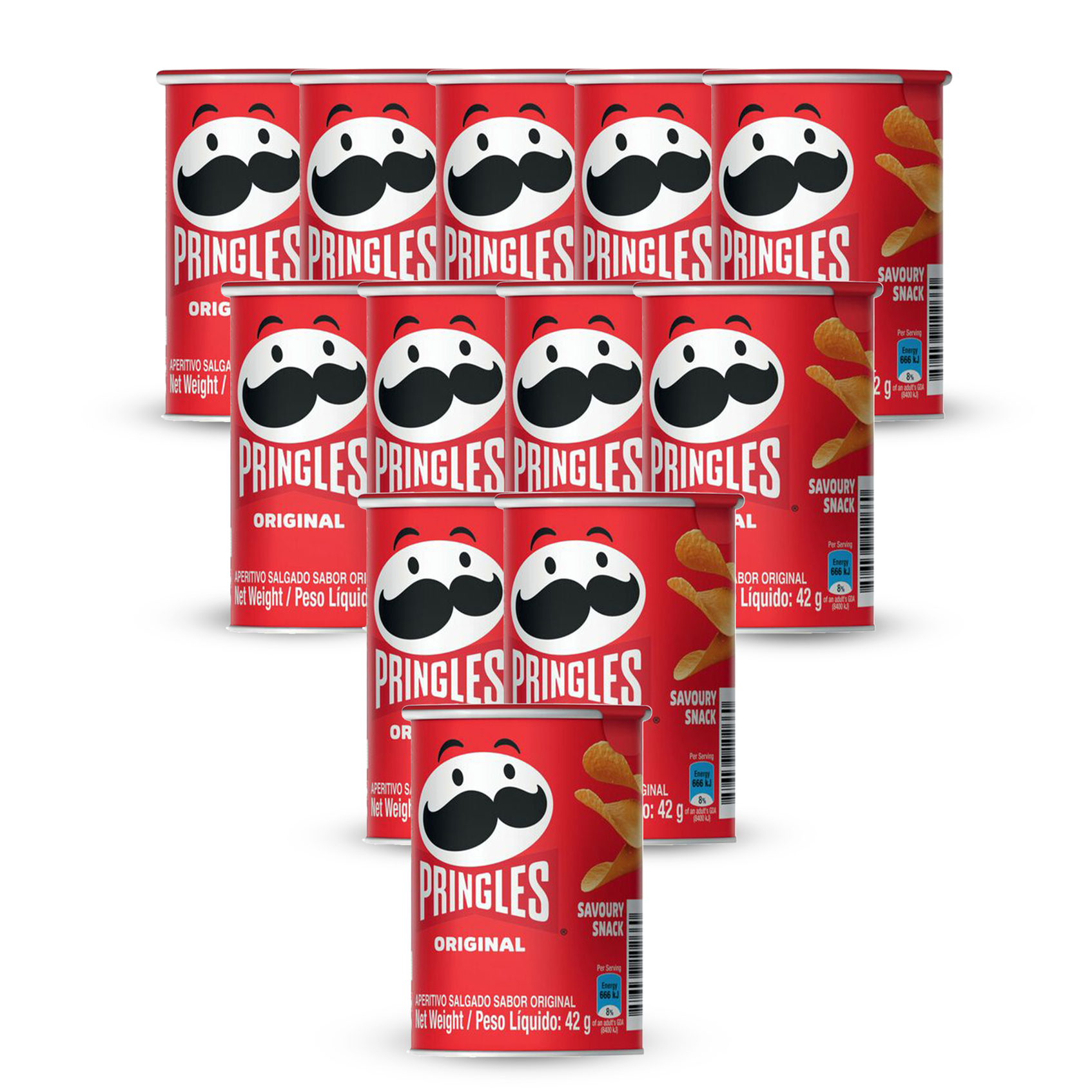 Pringles 12x 42g Chips | OneDayOnly