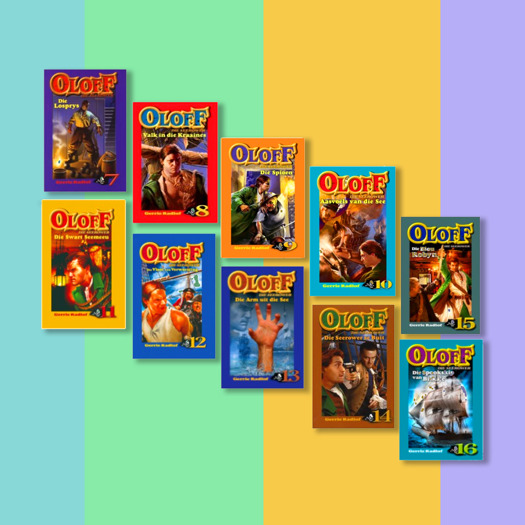 25% off on Afrikaans Oloff Seerower Boeke | OneDayOnly