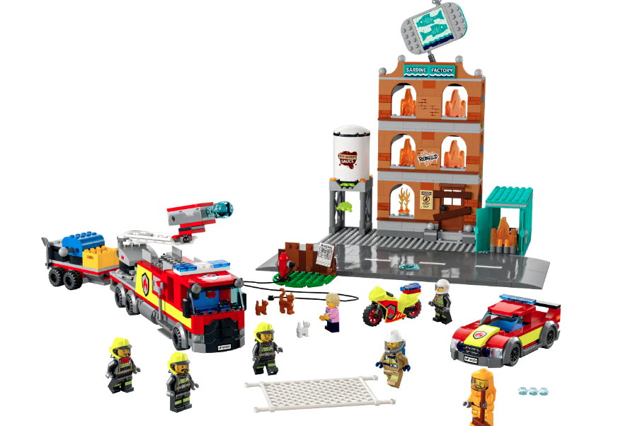 24% off on LEGO 766-Piece City Fire Brigade | OneDayOnly