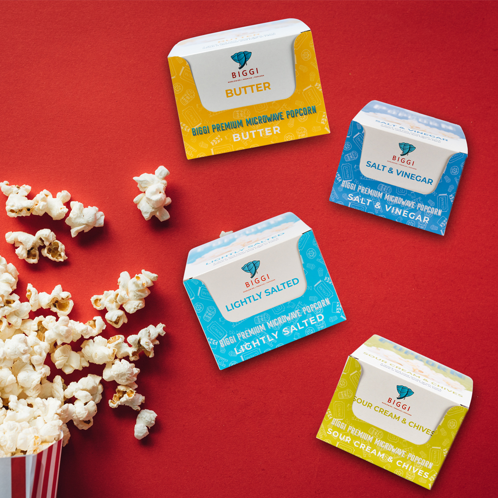 35% off on BIGGI 4x 14 Packet Microwave Popcorn | OneDayOnly