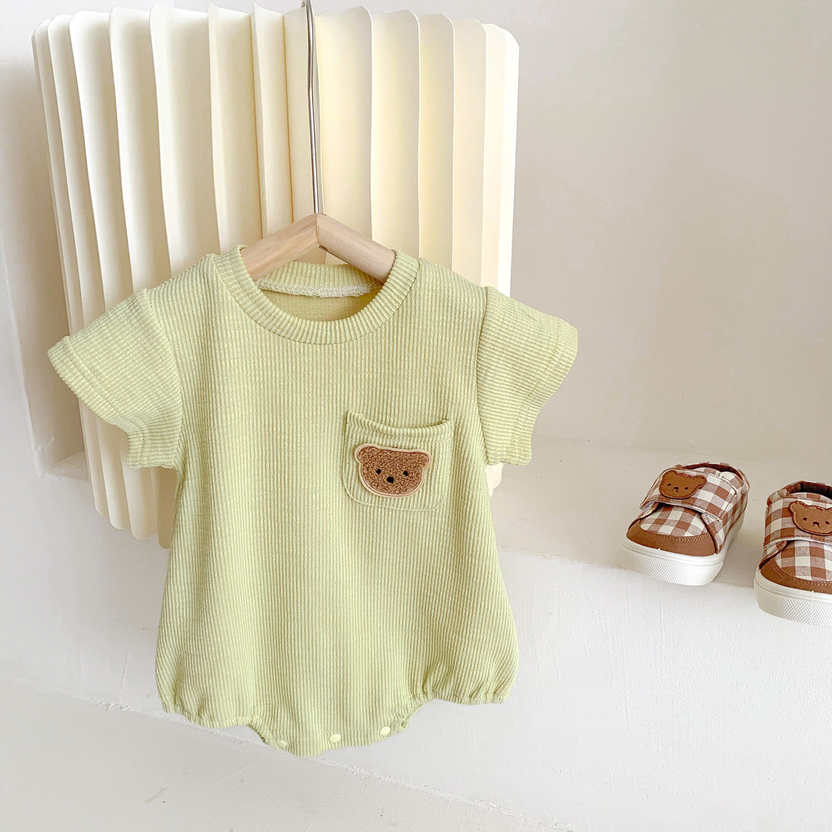 17% off on Baby Summer Romper with Bear | OneDayOnly