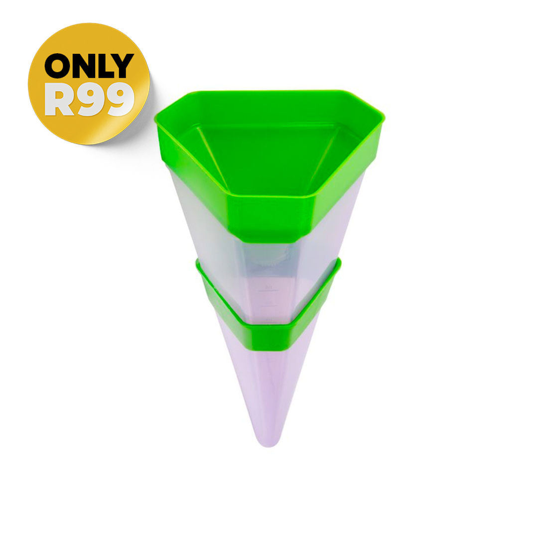 34% off on Kaufmann Tinted Triangle Rain Gauge | OneDayOnly