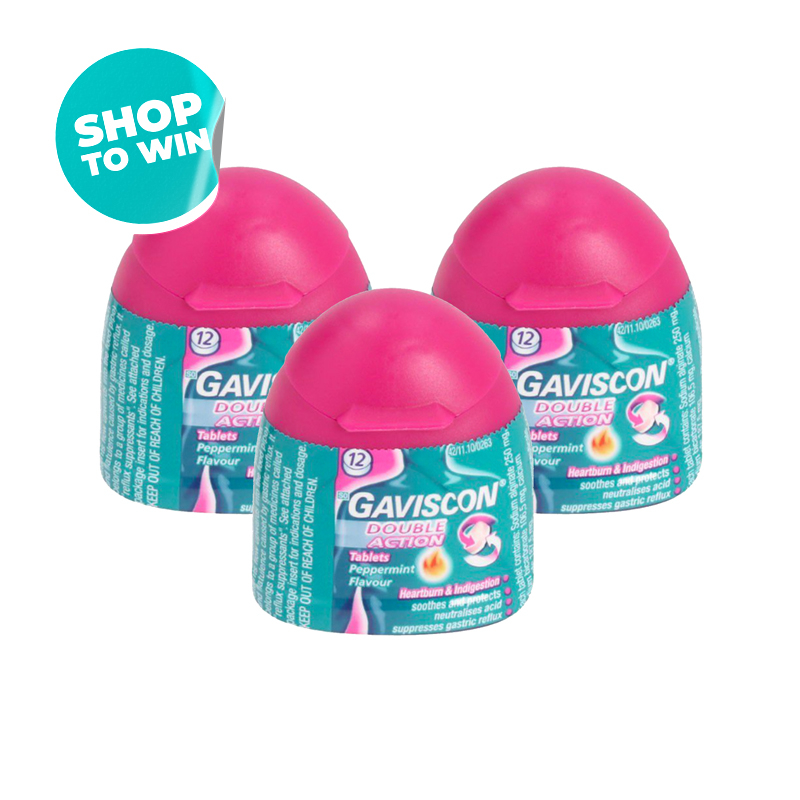 Gaviscon 3x 12 Double Action Handy Pack | OneDayOnly