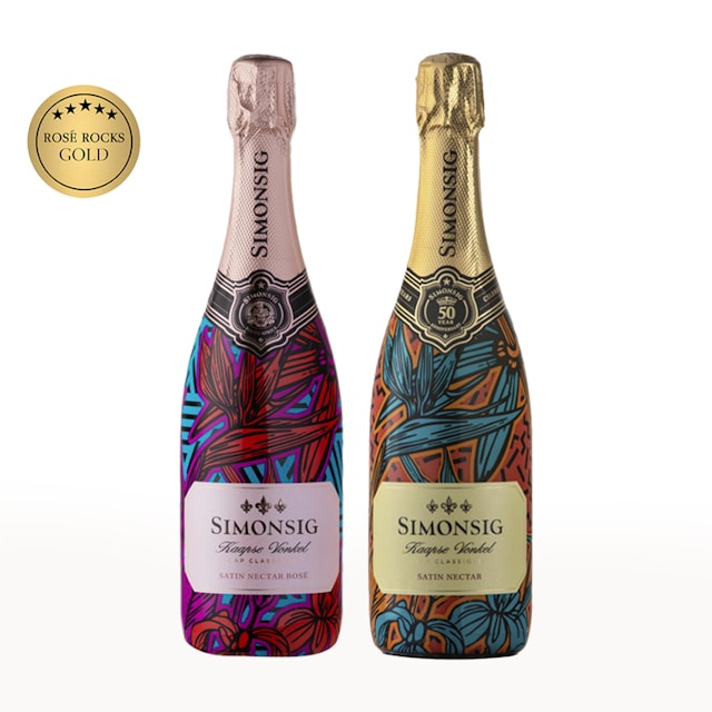 Simonsig 6x Satin Nectar Rosé or Satin Nectar | OneDayOnly