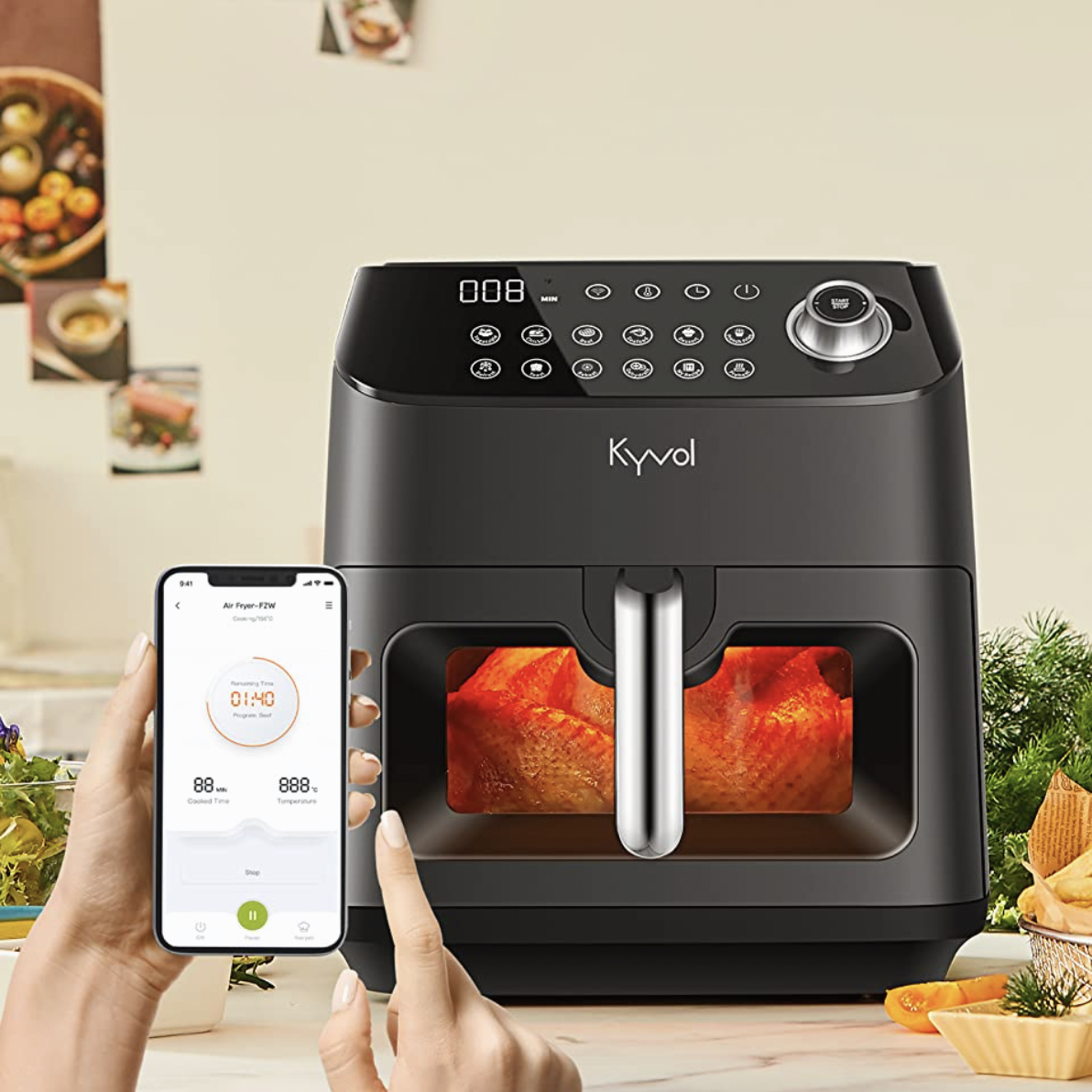 55% off on Kyvol 5.7L Epichef AF600 Air Fryer | OneDayOnly