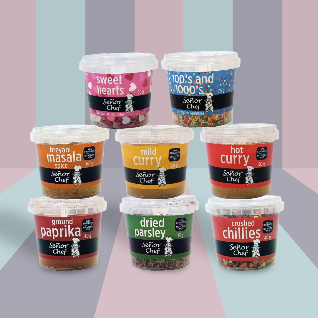 20% off on Senor Chef 8-Piece Spice Tub Bundle | OneDayOnly