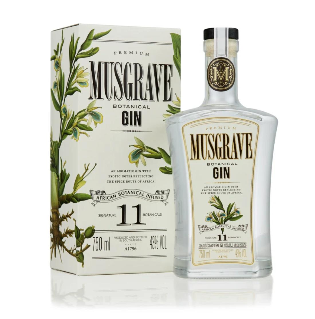 17% off on Musgrave 750ml Premium Crafted Gin | OneDayOnly