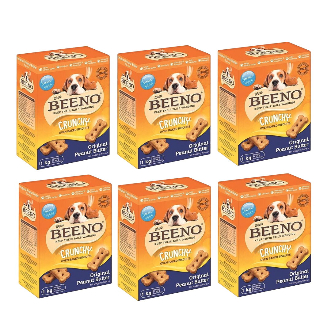 16% off on Beeno 6x 1kg Crunchy Dog Biscuits | OneDayOnly