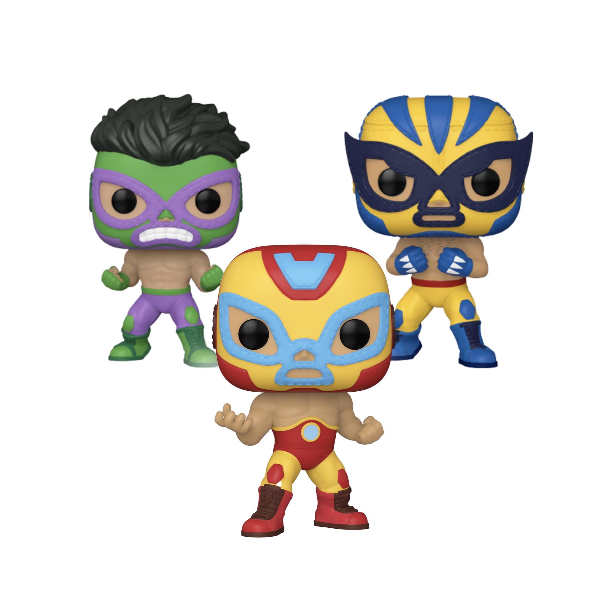 37% off on 2x Marvel Lucha Libre Vinyl Figurines | OneDayOnly