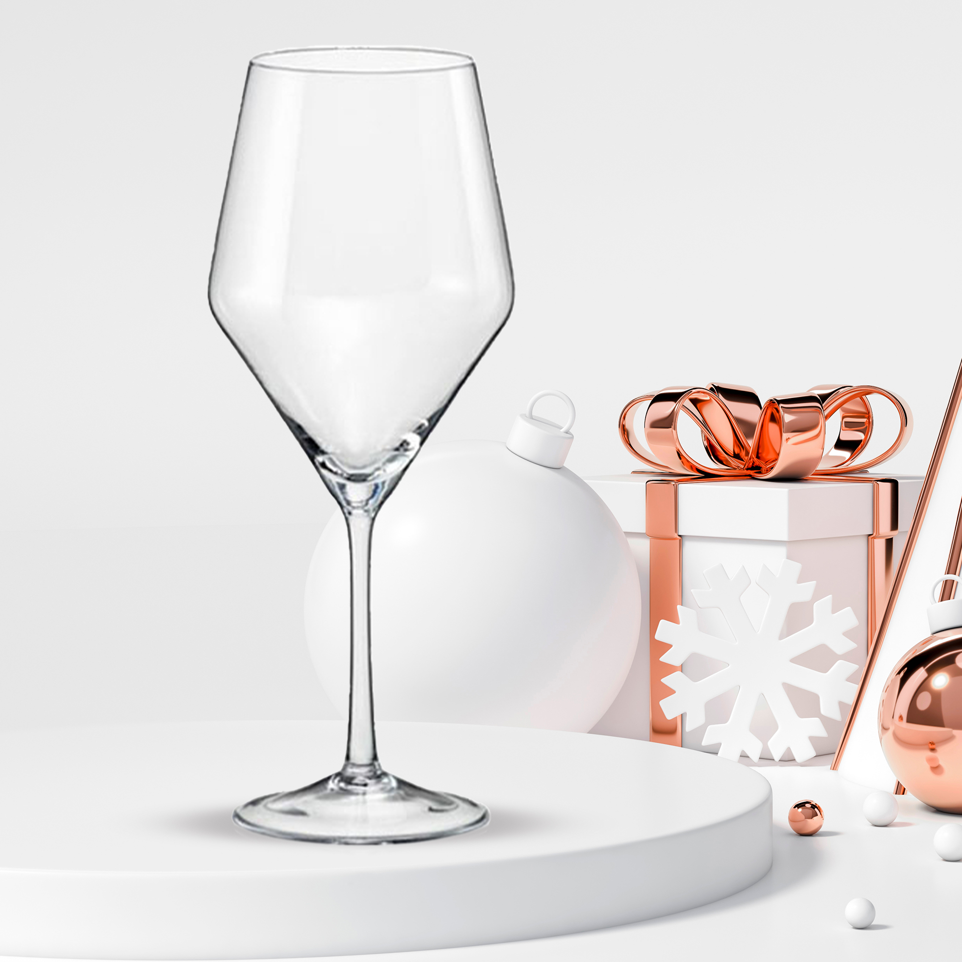 52% off on 12x 560ml Crystal Wine Glasses | OneDayOnly