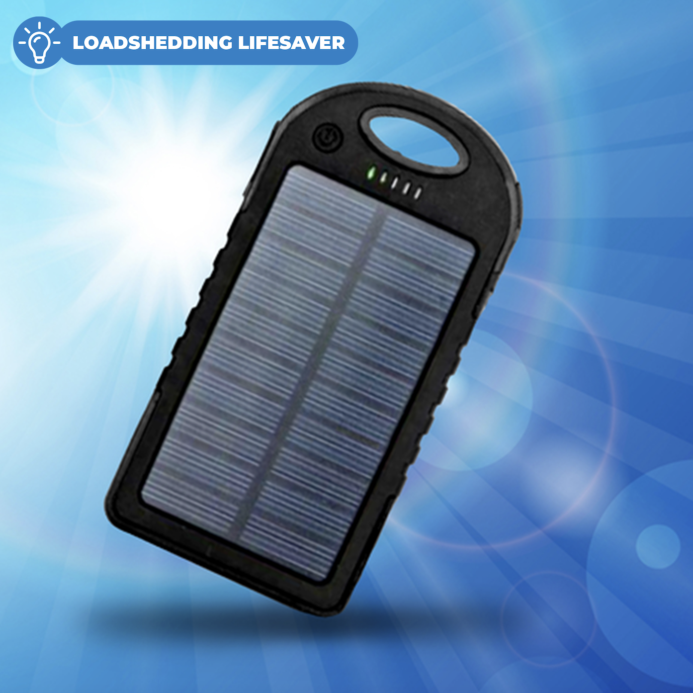 30% off on 2x 5000mAh Solar Power Banks | OneDayOnly