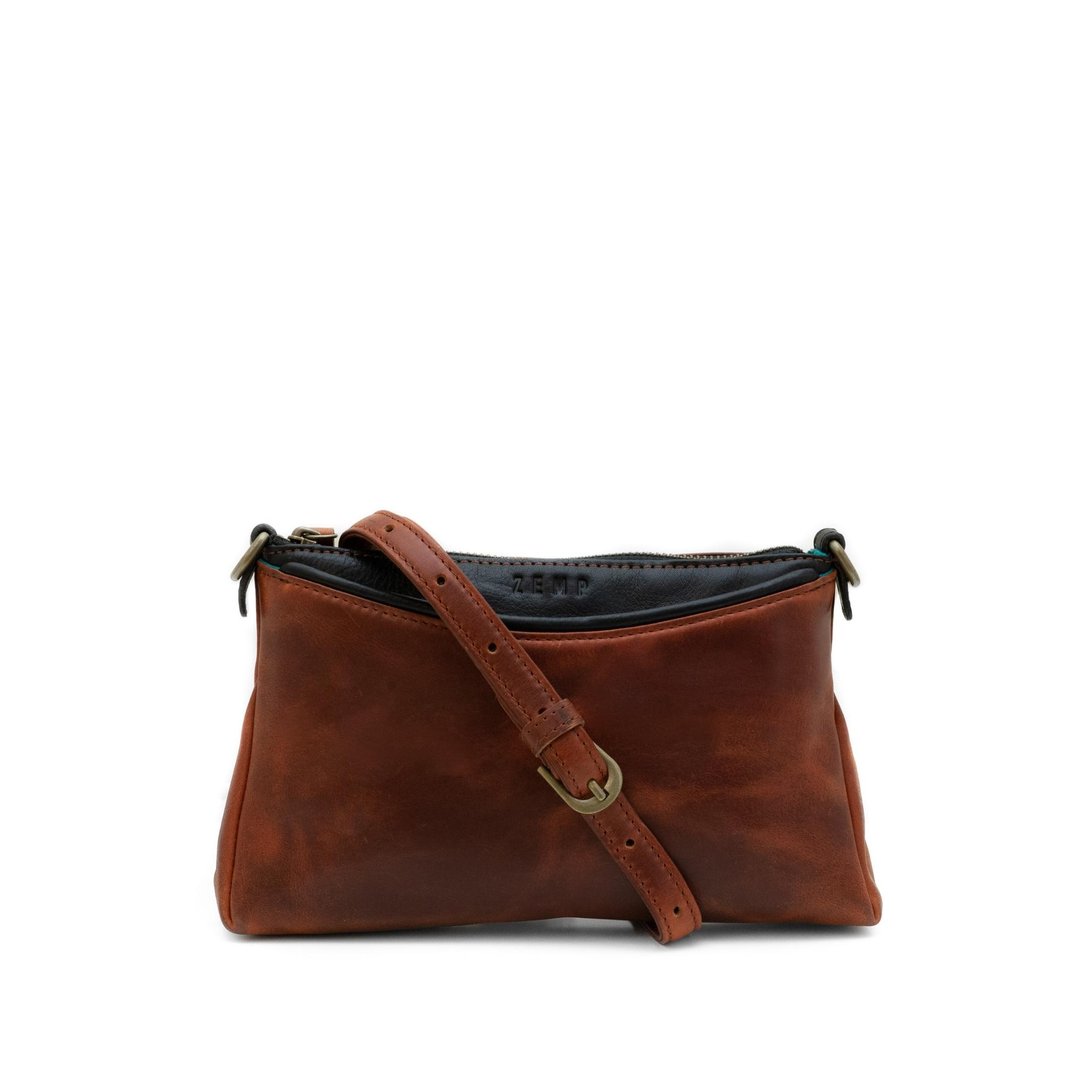33% off on ZEMP Leather Monaco Shoulder Bag | OneDayOnly