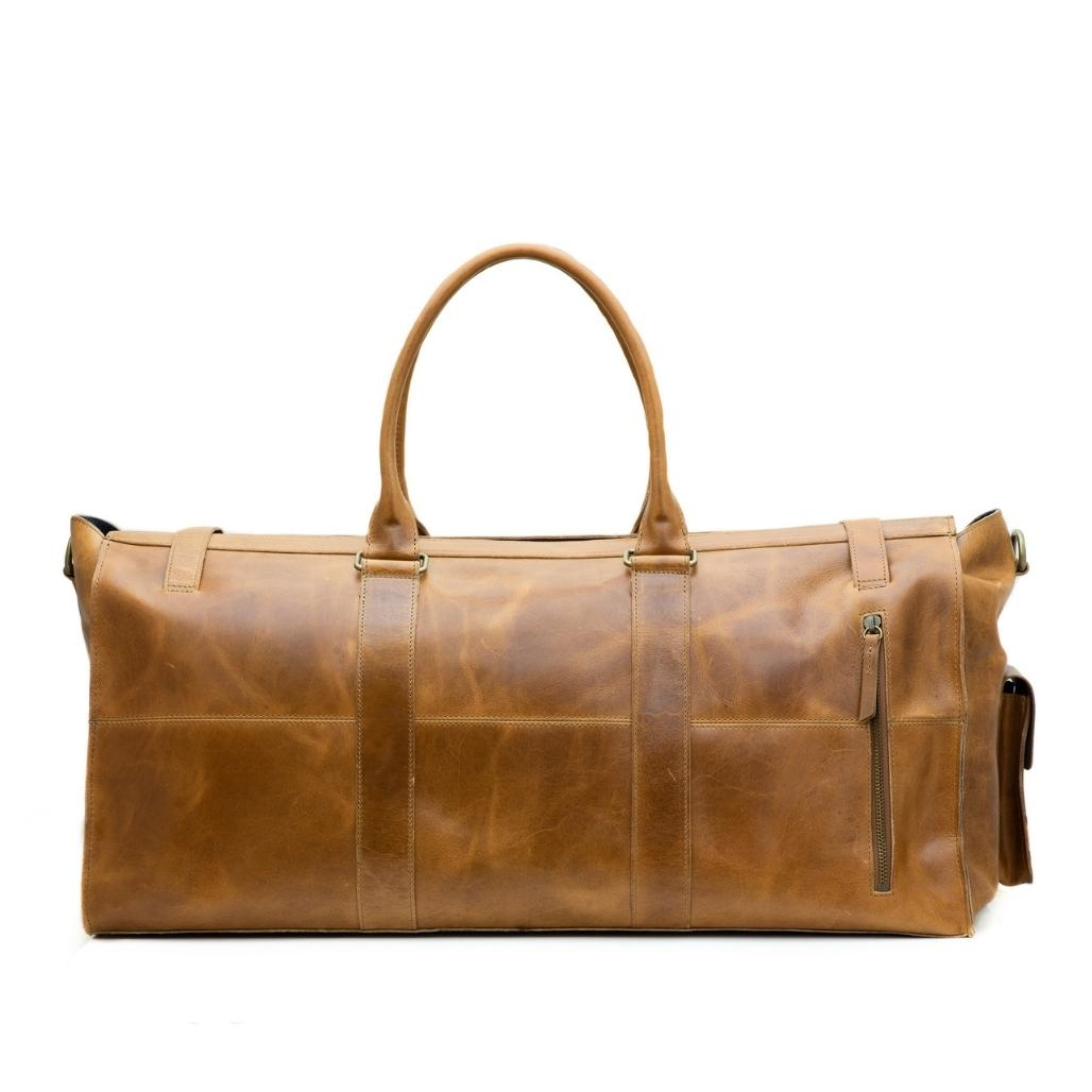 37% off on ZEMP Leather Bobo Travel Bag | OneDayOnly