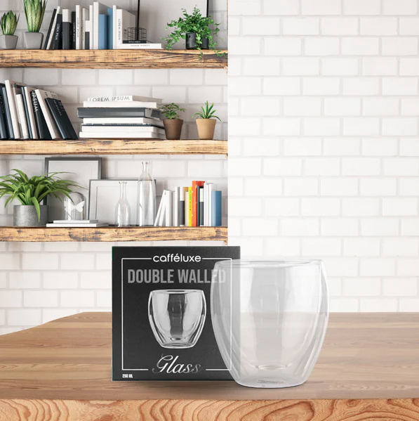 25% off on 4x 250ml Double Walled Glasses | OneDayOnly