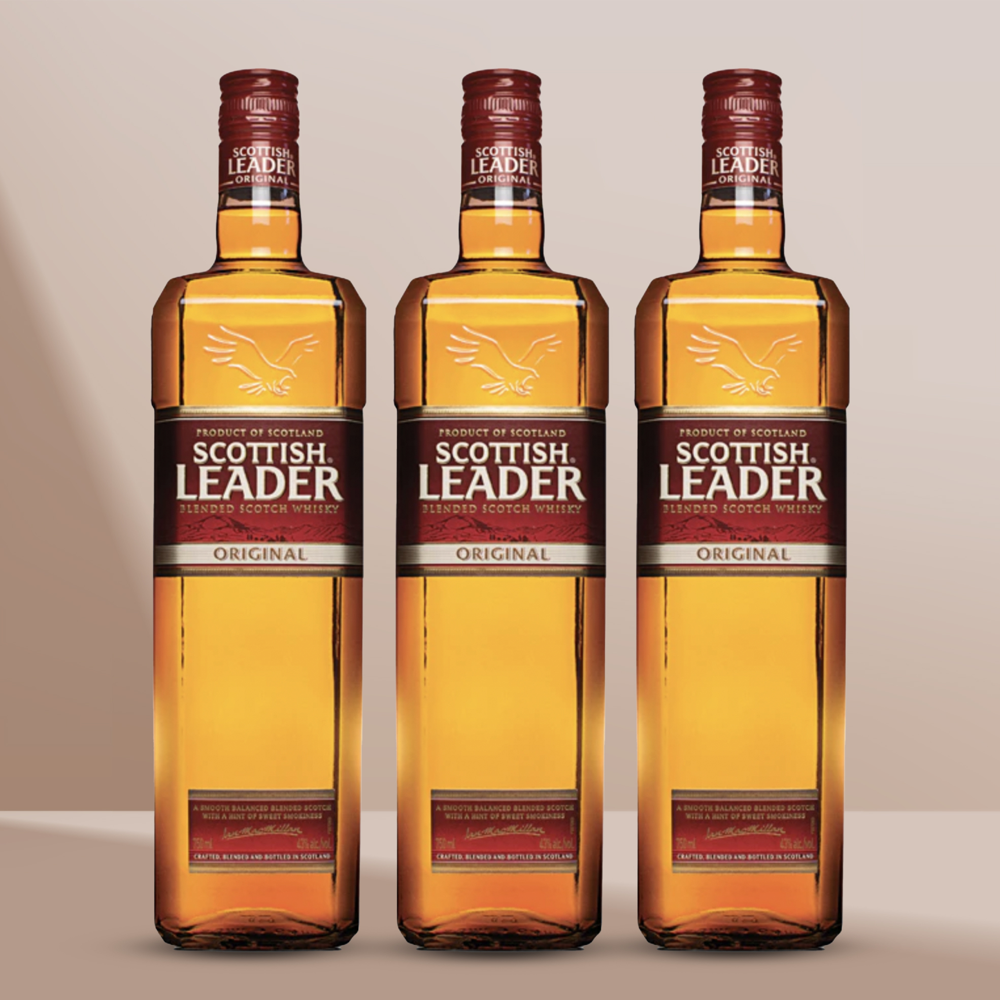 26% off on Scottish Leader 3x 750ml Whisky | OneDayOnly