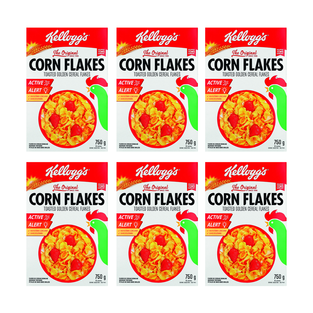 22% off on 6x 750g Corn Flakes Cereals | OneDayOnly