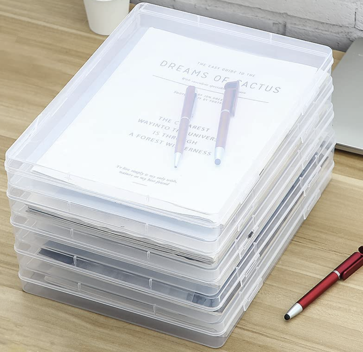 44% off on 4x A4 Clear Document Protector | OneDayOnly