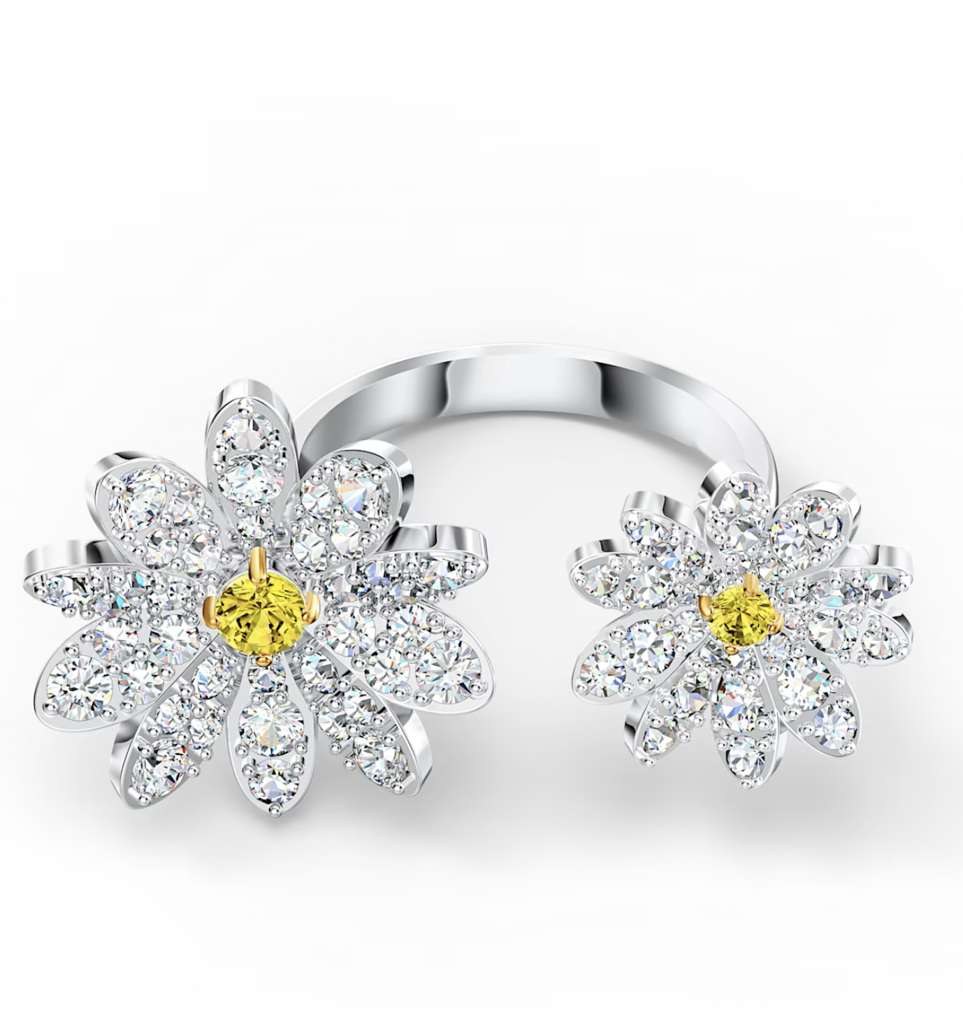 42% off on Swarovski Eternal Flower Open Ring | OneDayOnly