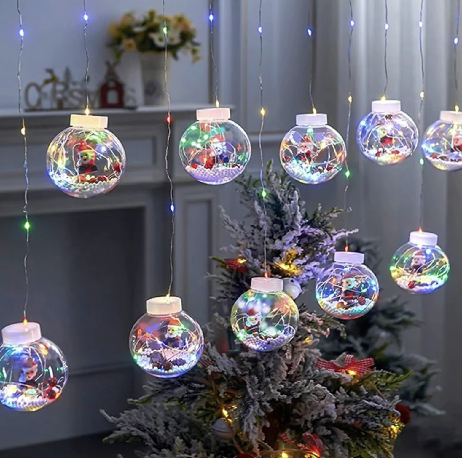 50% off on Sleigh 3m Santa Bulb String Lights | OneDayOnly