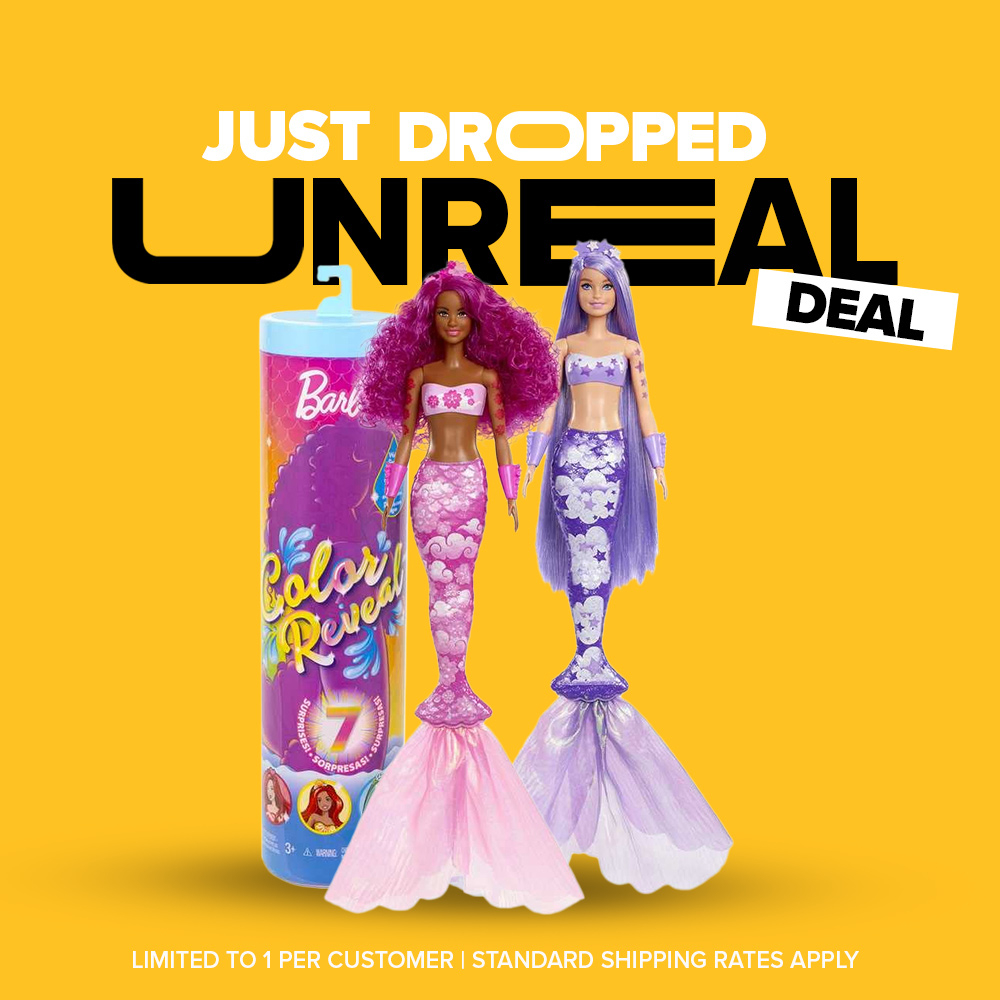 81% off on Barbie Colour Reveal Mermaid Doll | OneDayOnly
