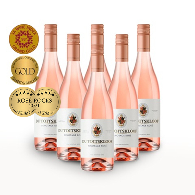 15% off on Du Toitskloof 6x Pinotage Rosé 2022 | OneDayOnly