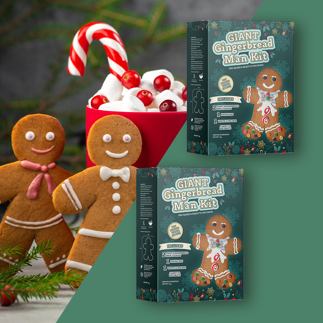 25% off on Ohana Treats 2x Gingerbread Man Kits | OneDayOnly