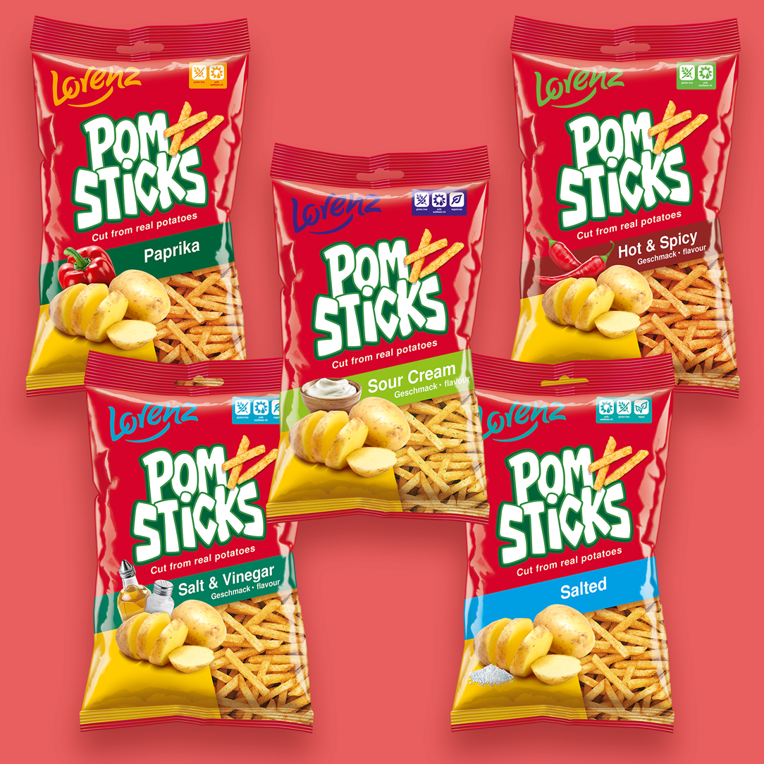 40% off on Lorenz 21x 100g Pom Sticks | OneDayOnly