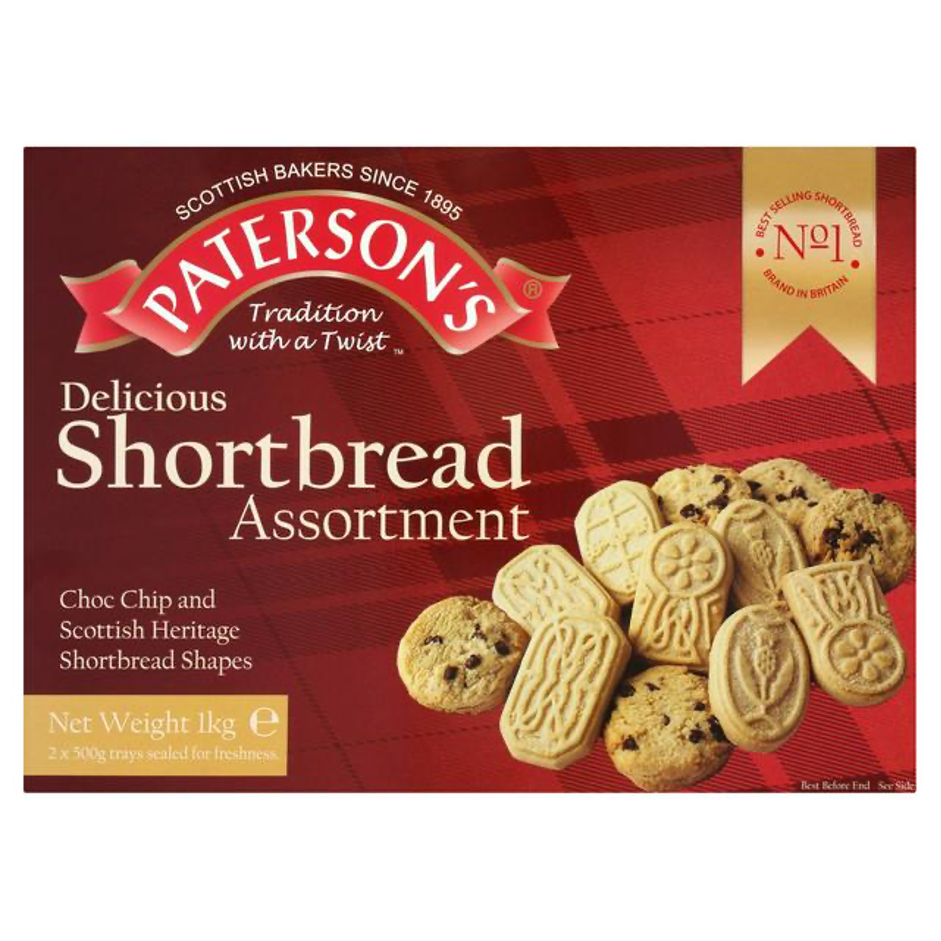 27% off on Paterson's 1kg Choc Chip Shortbread | OneDayOnly