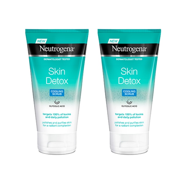 Neutrogena 2x 150ml Skin Detox Gel Scrubs | OneDayOnly