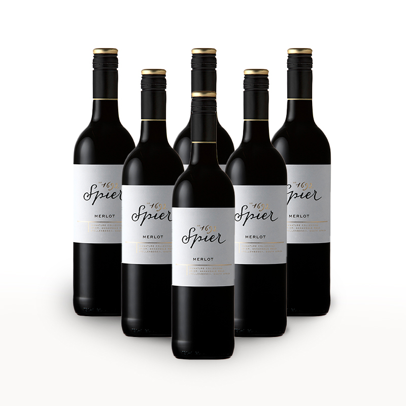 R70 off on Spier 6x Signature Merlot 2021 | OneDayOnly