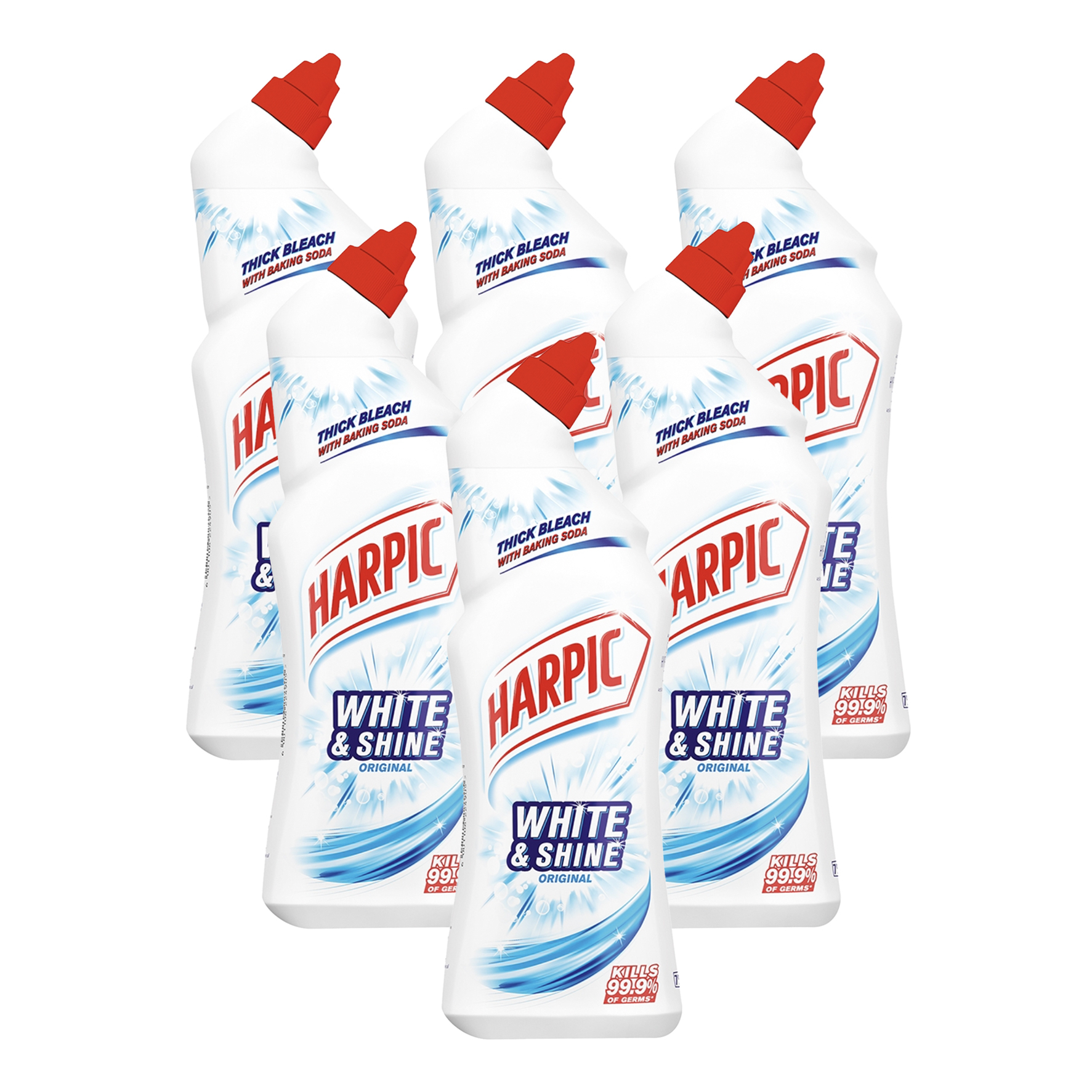 28% off on Harpic 6x 750ml Original Bleach | OneDayOnly